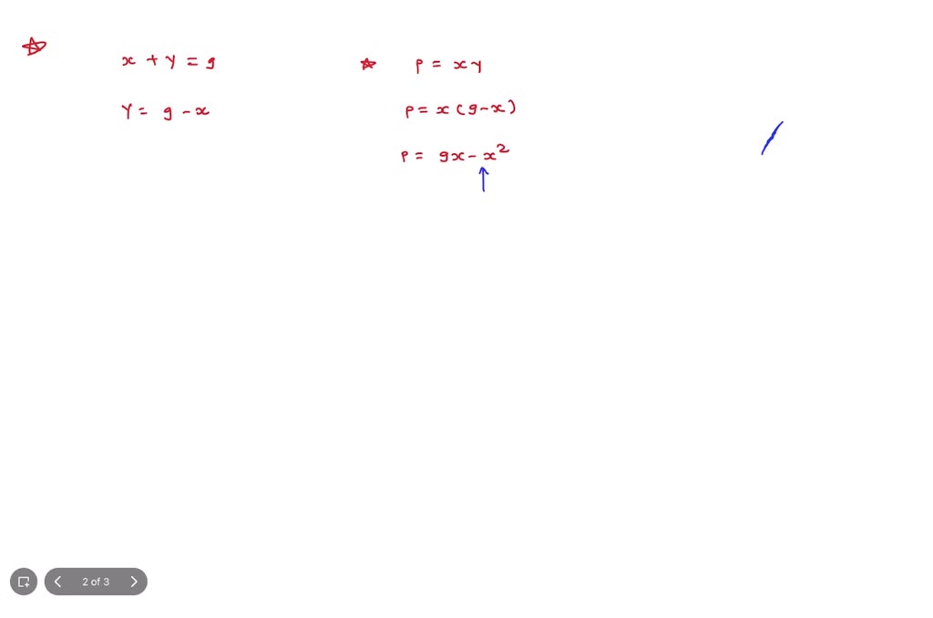 SOLVED: '10. Consider two nonnegative numbers x and y such that x +y ... SOLVED: '10. Consider two nonnegative numbers x and y such that x +y ...