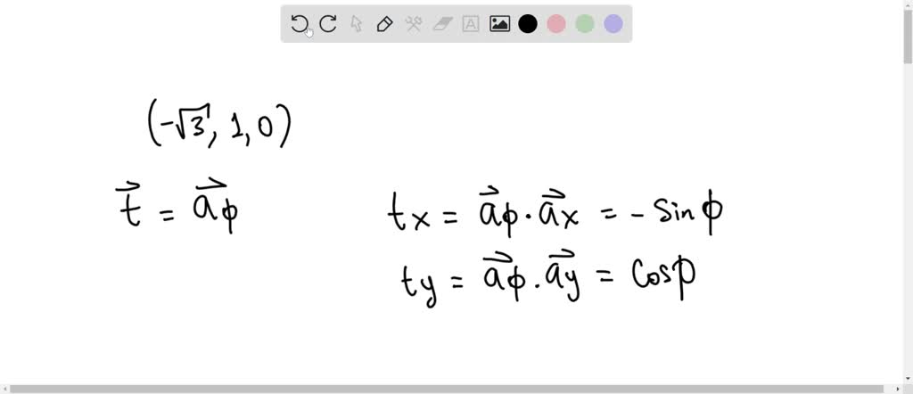 SOLVED: A circle, centered at the origin with a radius of 2 units, lies ...