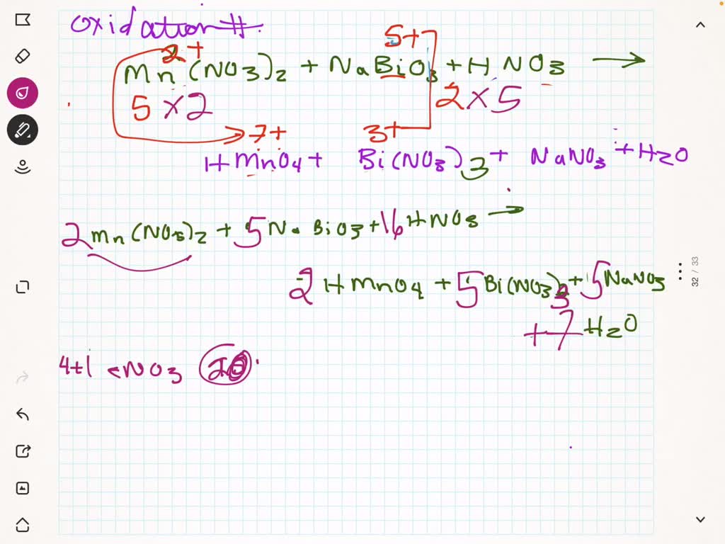 SOLVED: Text: Show the calculation of the oxidation number (charge) of ONLY the atoms which are ...