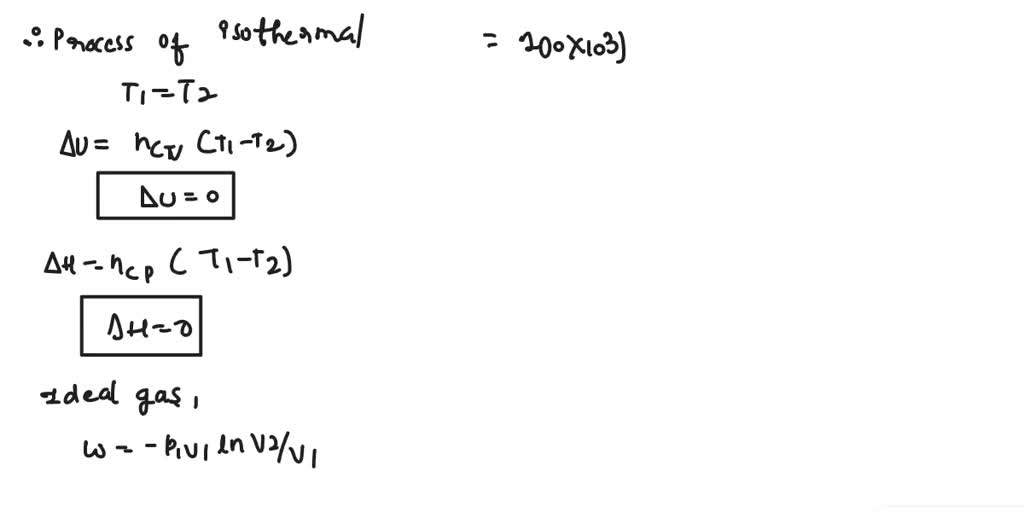 SOLVED: Three moles of an ideal gas undergo an isothermal expansion ...