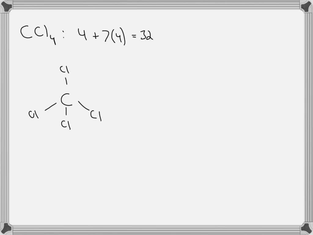 SOLVED: Carbon tetrachloride, CCL4, is nonpolar. What force holds the ...