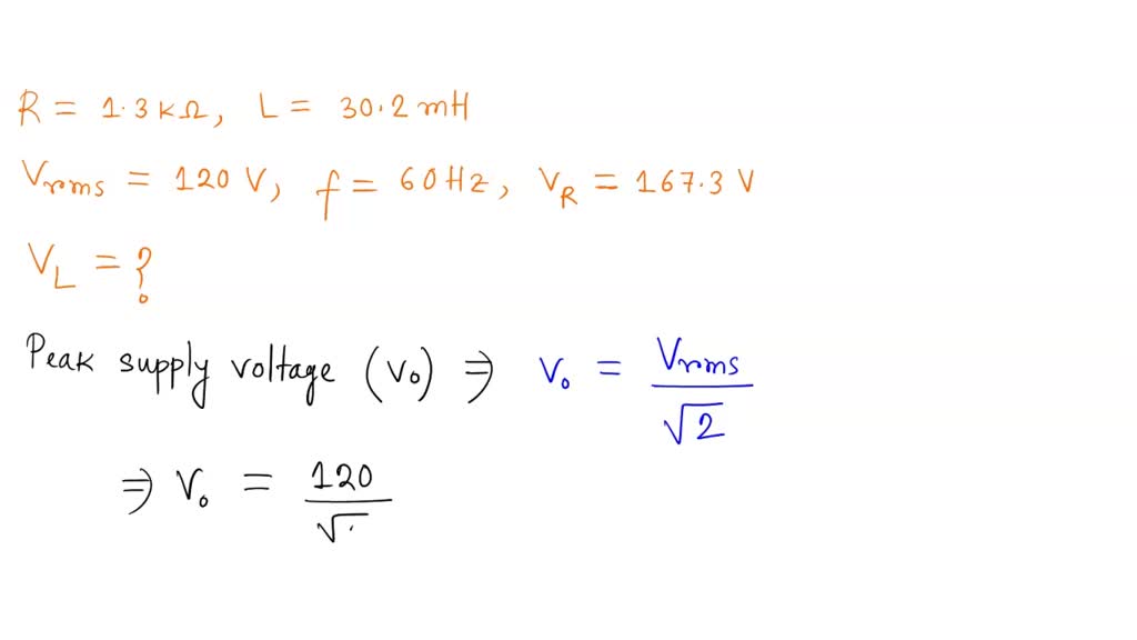 SOLVED: 0) Problem 6: A 16-Q resistor; Sl-HF capacitor and 3.S-mH ...