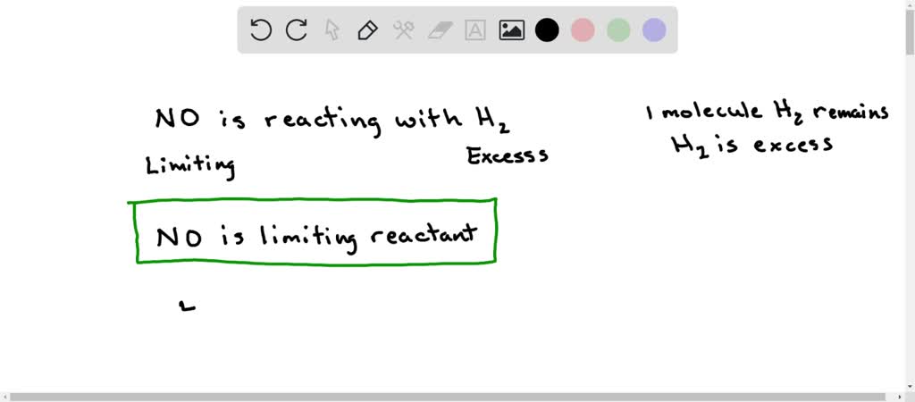 SOLVED: OH What is the chemical formula for the ; limiting reactant in ...