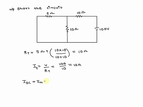 use nortons theorem to find the voltage across the resistor rl in the network shown below 4 ...