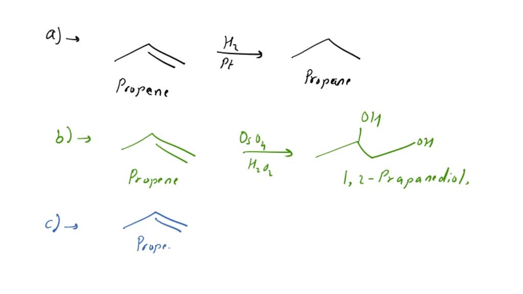 SOLVED: How to convert propene to propanal?