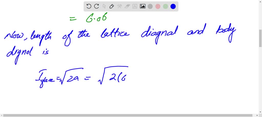 SOLVED: '(b) Lead has FCC structure and its atomic radius is 0. 175 nm ...