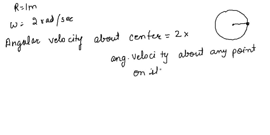 SOLVED: "04: Motion on an Off-center Circle particle moves with constant speed around a circle ...