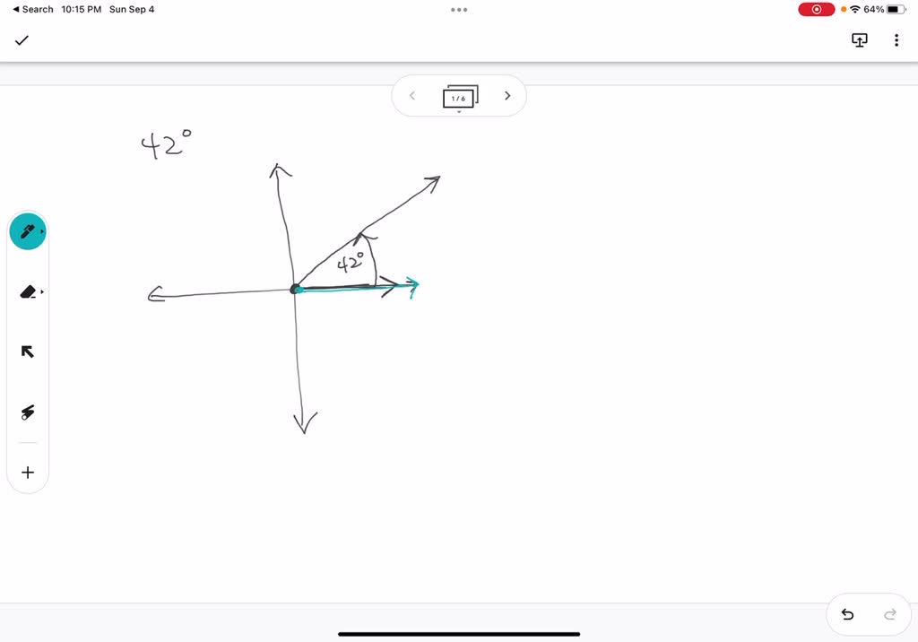 SOLVED: Determine the angle of the smallest possible positive measure ...