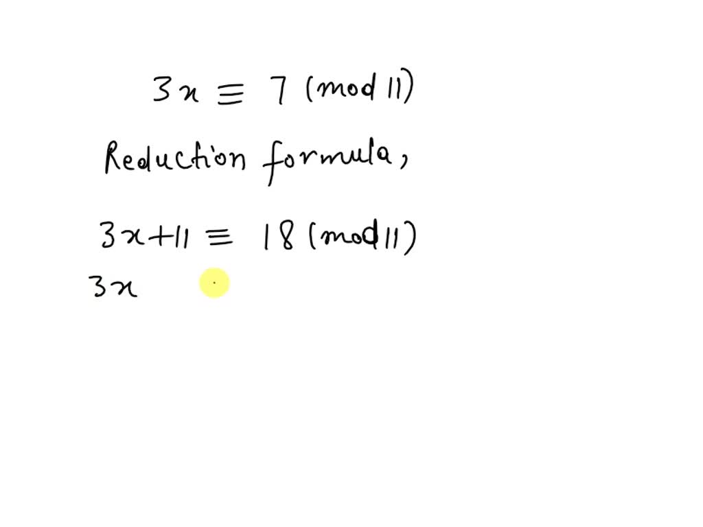 SOLVED: Show that 3 is a primitive root modulo 17. Compute a corresponding table of indices.Use ...