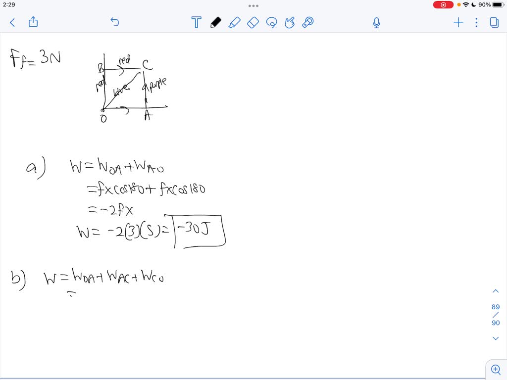 Solved An Object Moves In The Xy Plane In Figure P7 43 And Experiences