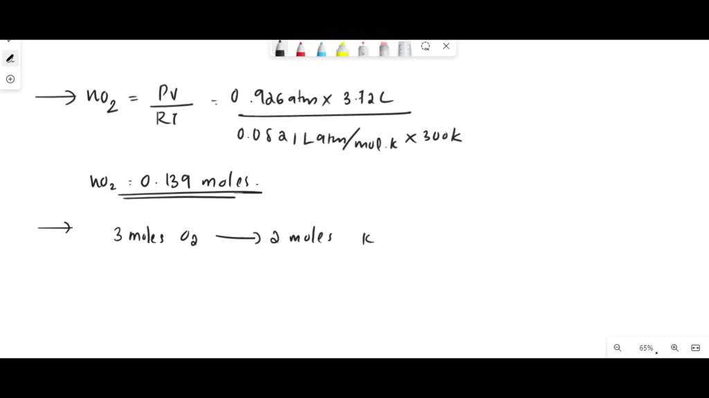 SOLVED: Oxygen is produced by the reaction: 2KClO3 (s) → 2KCl (s) + 3O2 (g) The oxygen produced ...