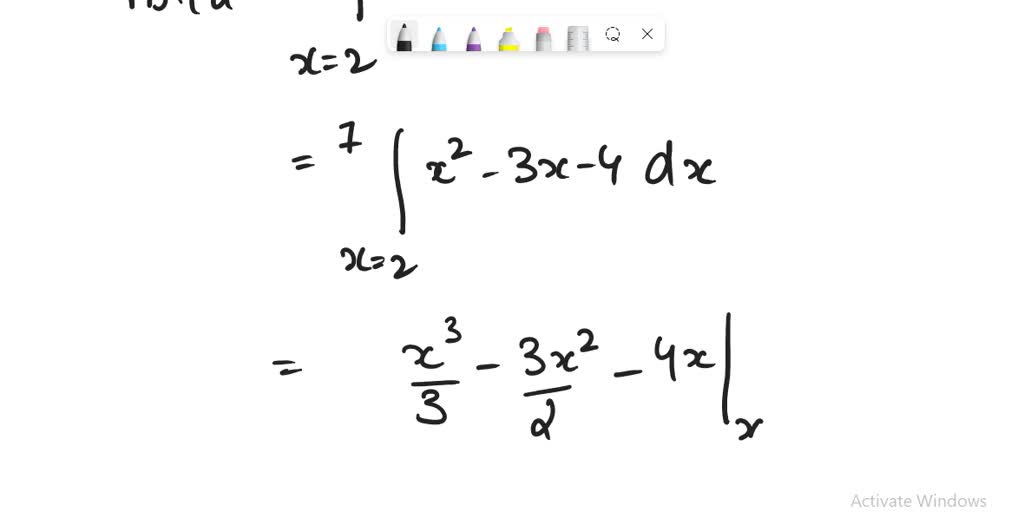 Solved Find The Total Area Bounded By The X Axis And The Curve F X