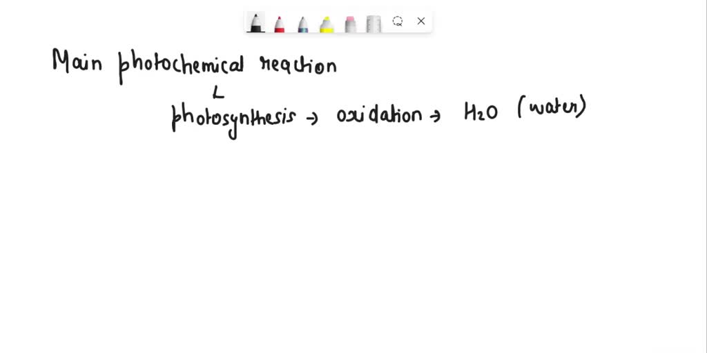 SOLVED: While photosynthesis is often characterized as the fixing of ...