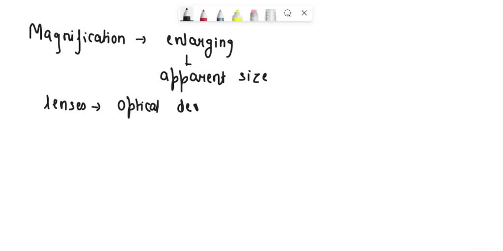 SOLVED: what is the difference between magnification, magnification ...