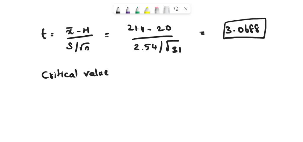 SOLVED: Imagine we have collected a random sample of 31 energy bars from a number of different ...