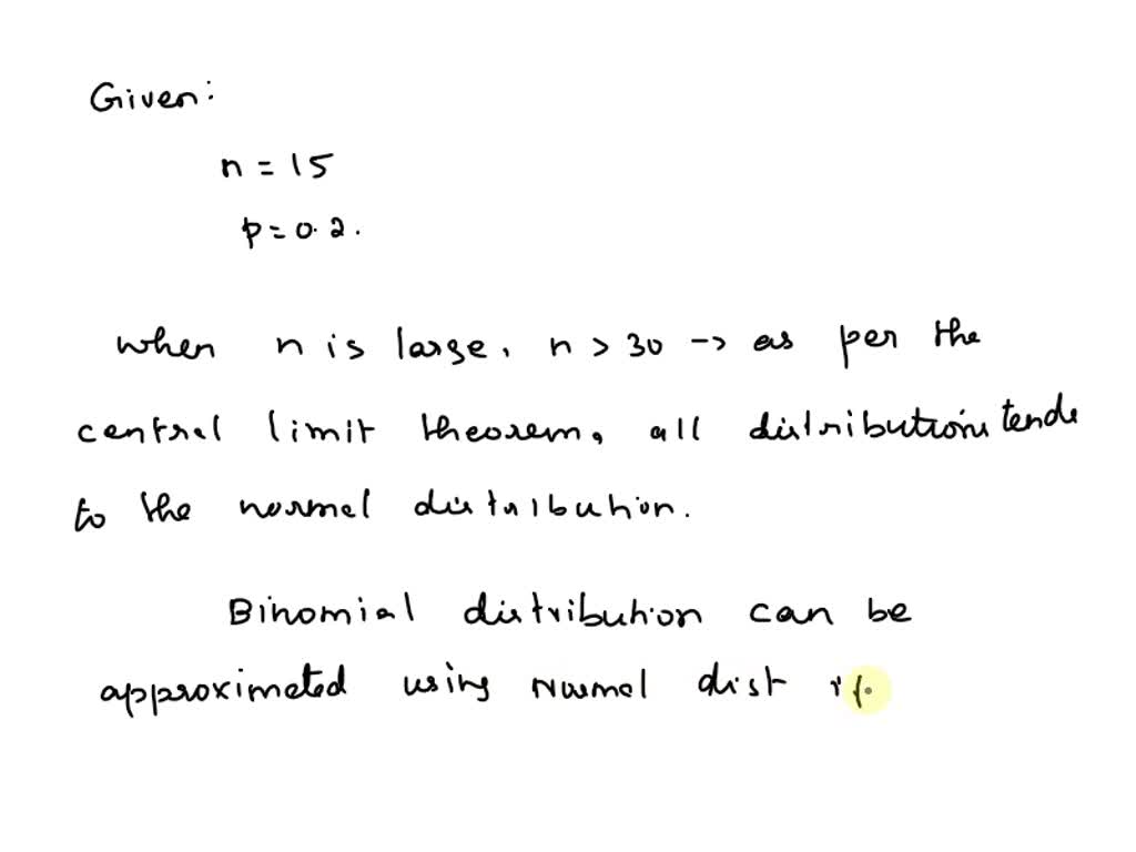 SOLVED: Determine whether it is appropriate to use the normal ...
