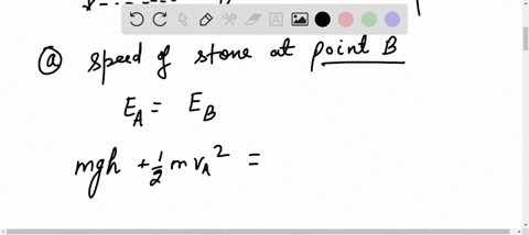 SOLVED: A 13.0 kg stone slides down a snow-covered hill (the figure ...