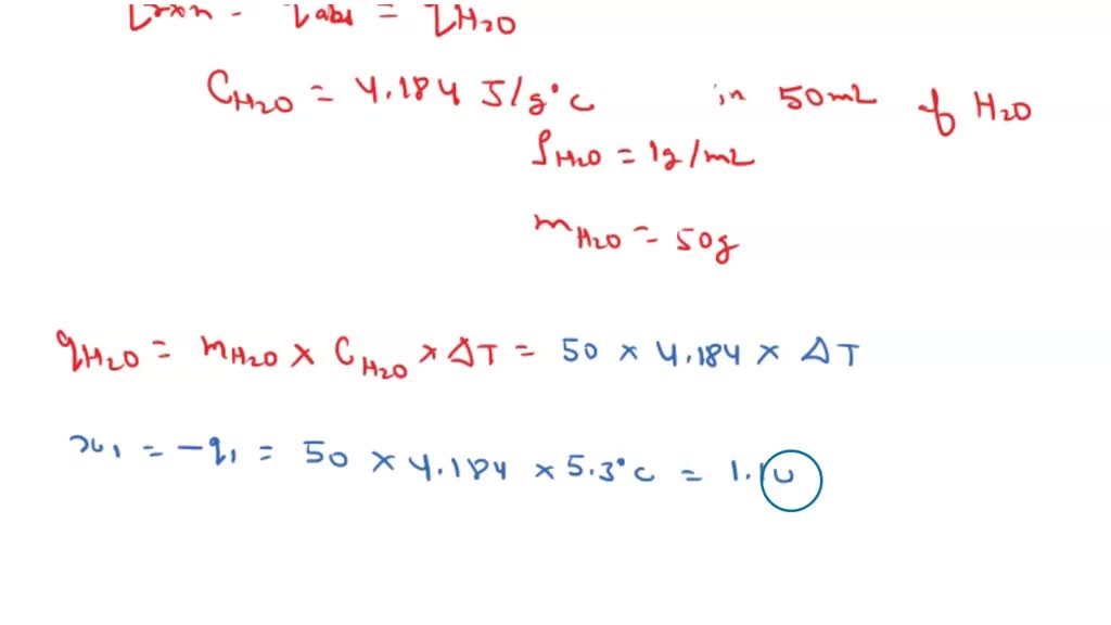 SOLVED: Texts: Pre-Lab Exercise 1: The first reaction (#1) to be ...