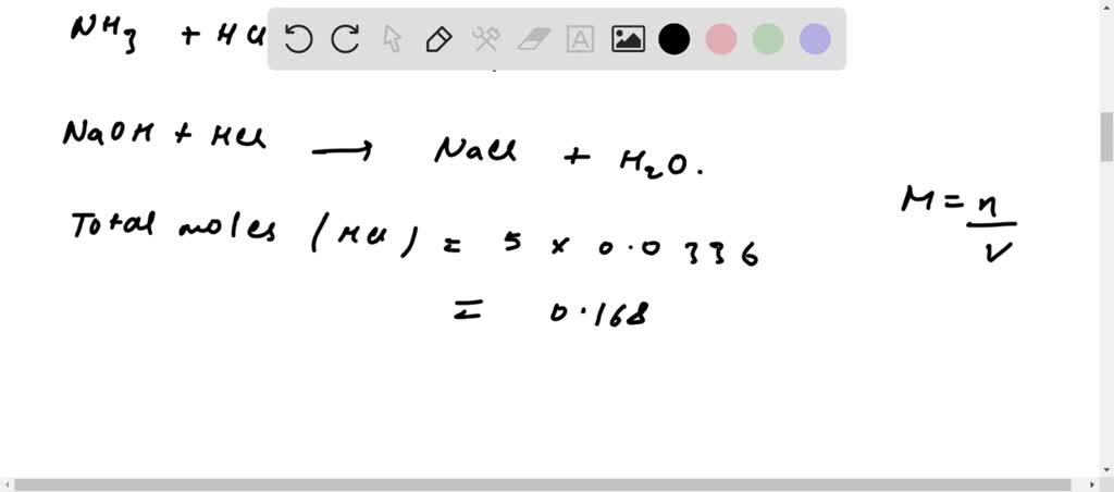 SOLVED: A 0.5246-g sample of a plant food preparation was analyzed for its N content by the ...