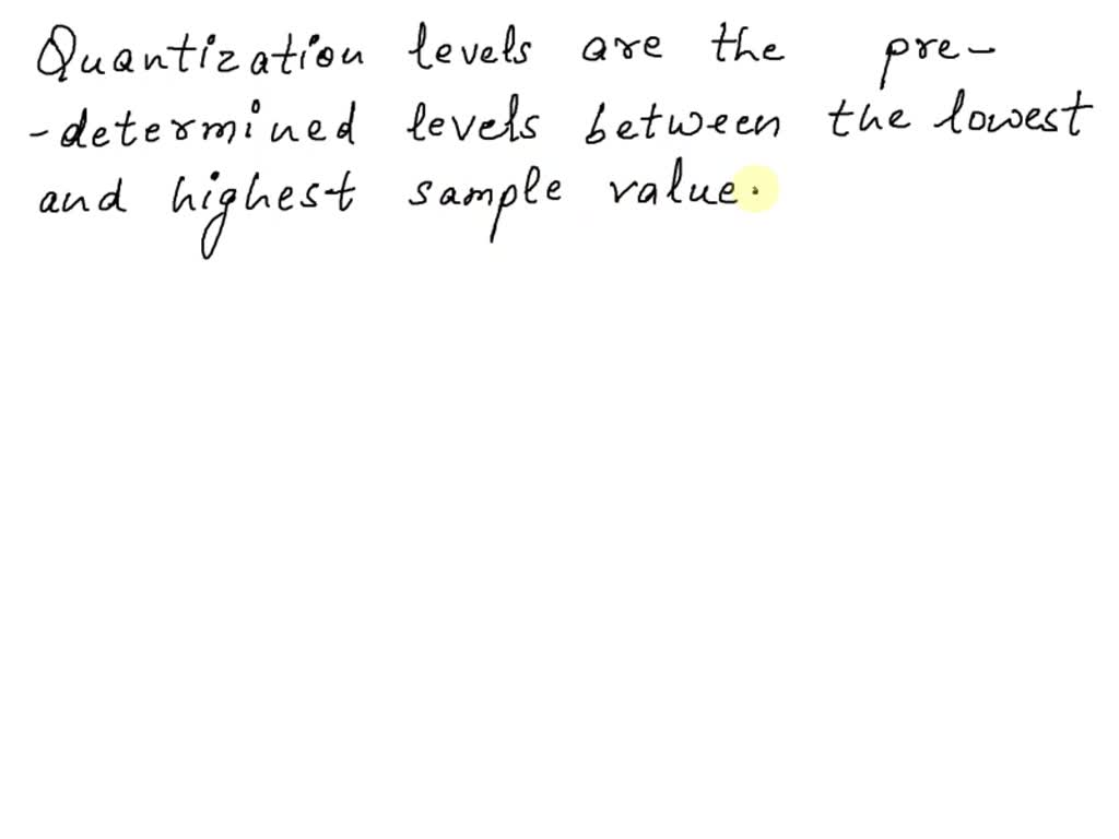 Solved Compression And Expansion Of Digital Pcm Must Follow A Resolution B Sampling Rate C 
