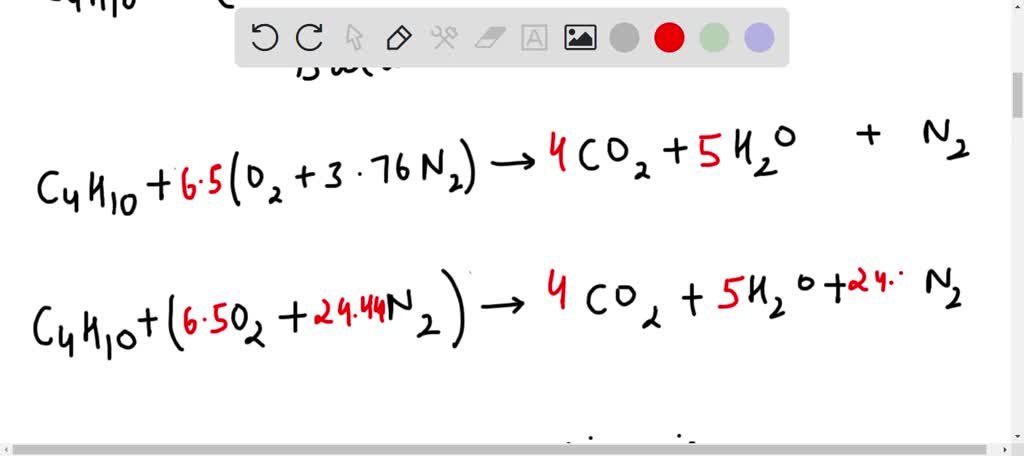 SOLVED: Balance the chemical equation representing the reaction of ...
