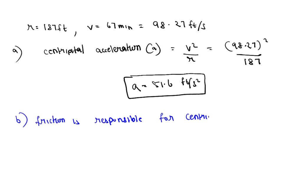 Solved What Is The Minimum Coefficient Of Static Friction Between The