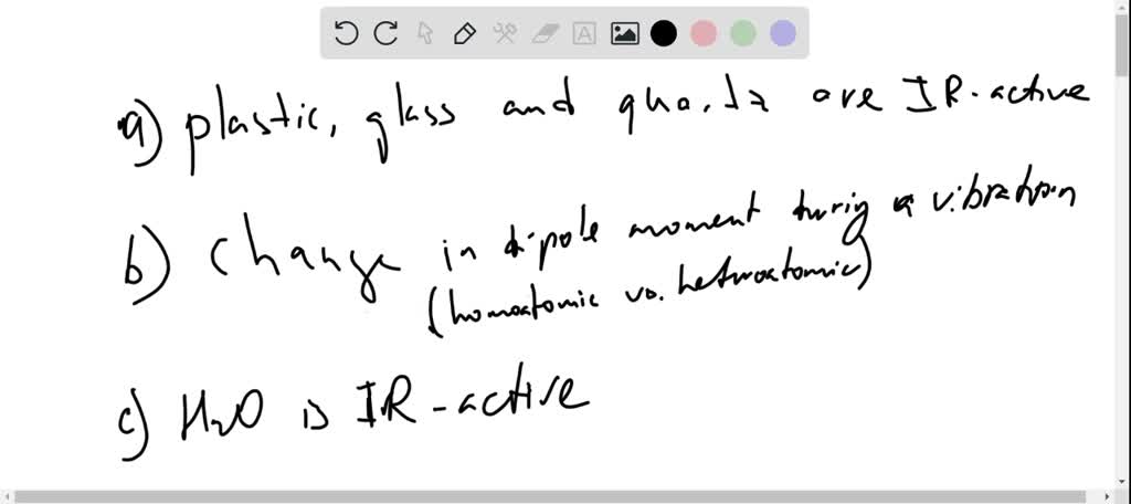 SOLVED: a) For UV-visible spectroscopy, cells made of plastic, glass ...
