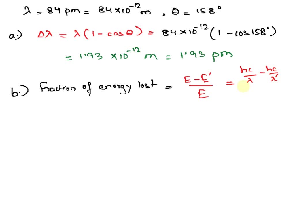 SOLVED:#25 & #26 please :) 25. X-rays with a wavelength of 0.37 nm are ...