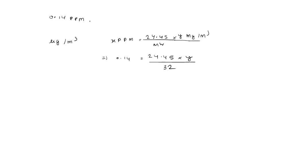 SOLVED: 2.25 The National Ambient Air Quality Standard (NAAQS) for ...