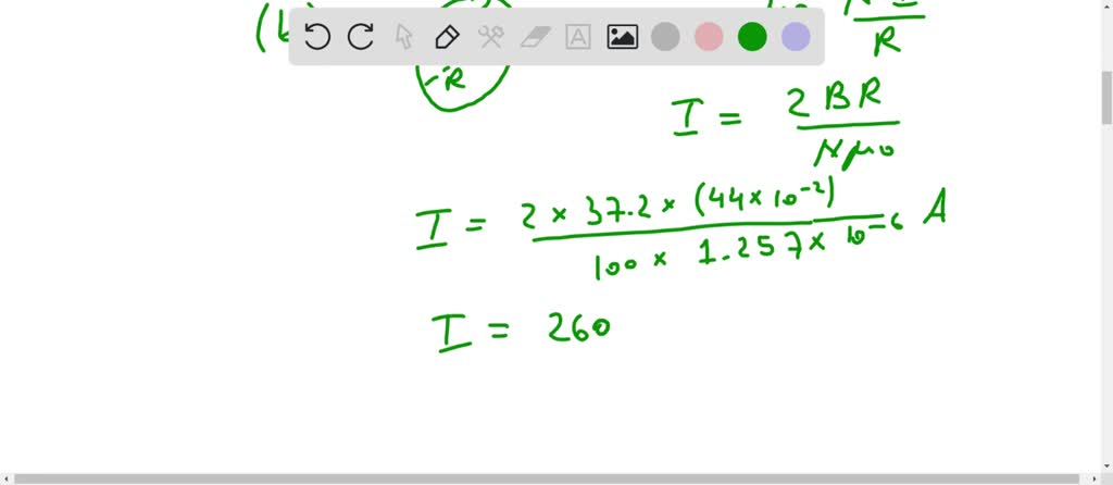 SOLVED: A magnetic field of 37.2 T has been achieved at the MIT Francis ...
