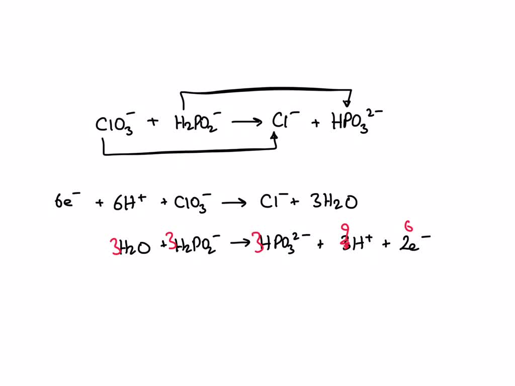 SOLVED: When the following equation is balanced properly under basic ...