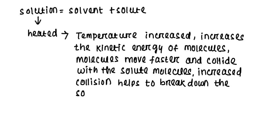 SOLVED: A solution is produced in which water is the solvent and there ...