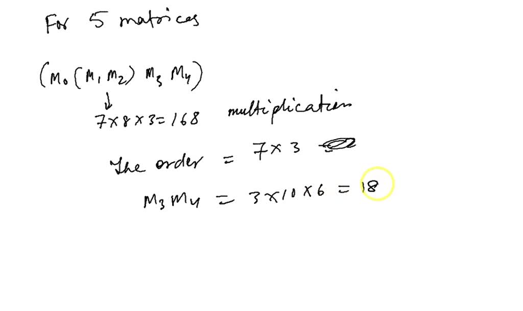 SOLVED: Q1. (30 points) Find an optimal parenthesization of a matrix ...