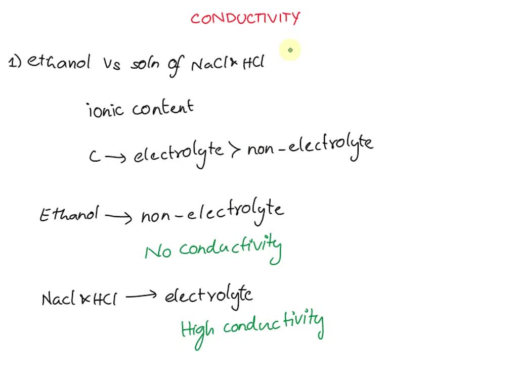 VIDEO solution: sodium chloride and of hydrochloric acid? Explain the ...