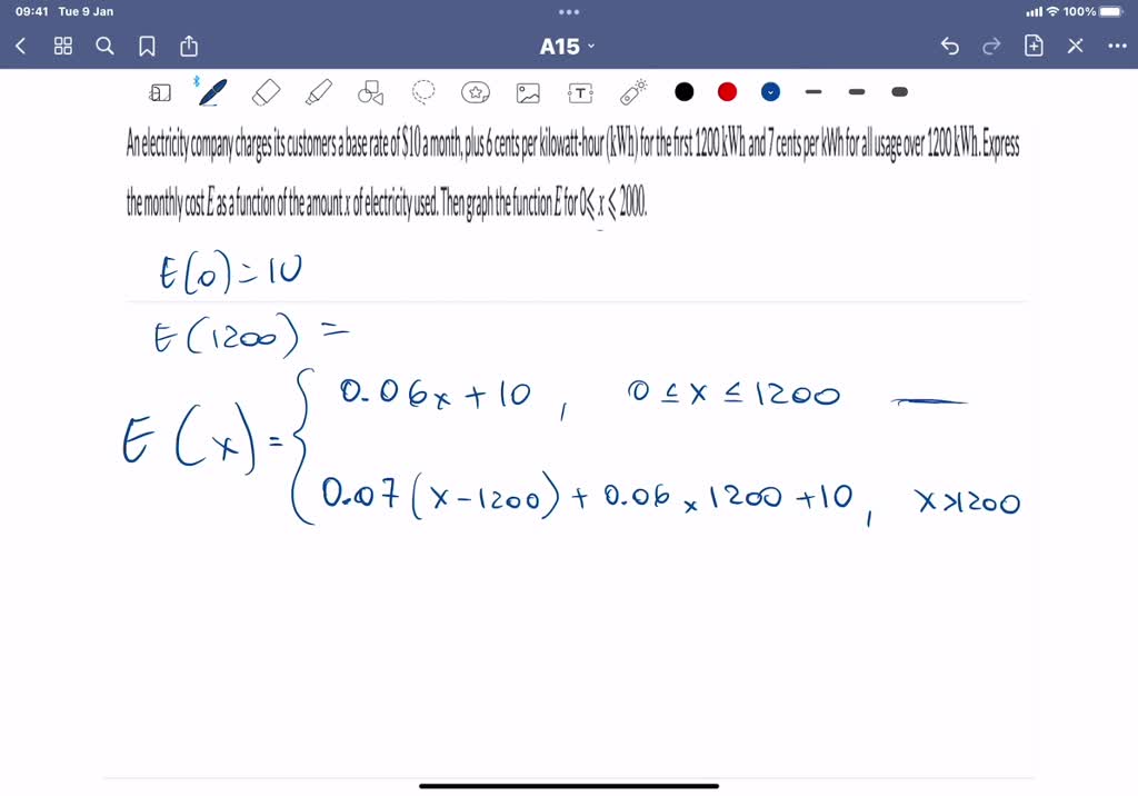 SOLVED: The Electricity Board charges from their consumers according to ...