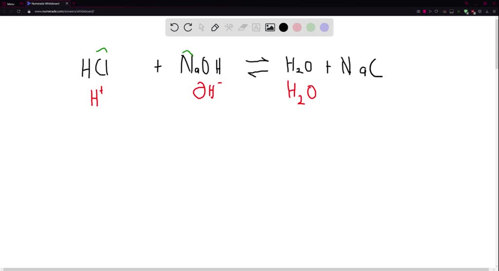 SOLVED: A hydrochloric acid solution will neutralize a sodium hydroxide ...