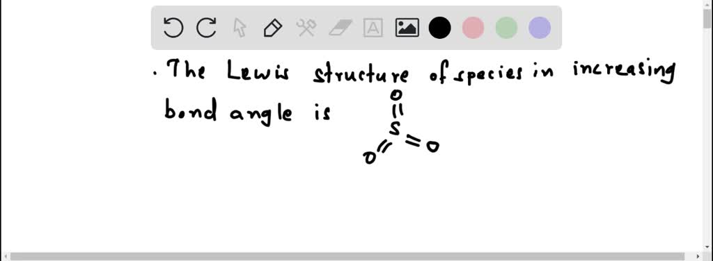 SOLVED: Draw Lewis structures (the central atom is underlined) in order ...