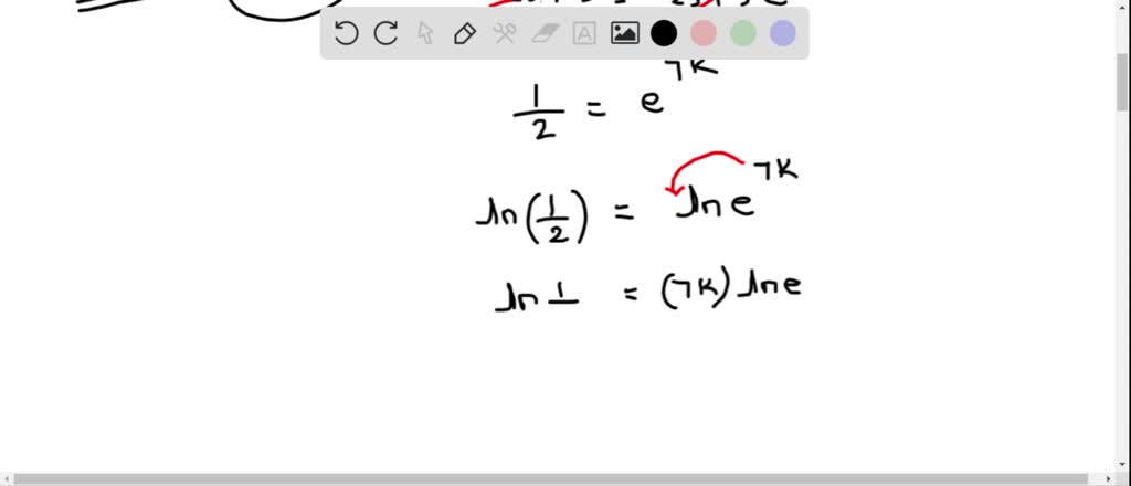 SOLVED: specific radioactive substance follows continuous exponential ...