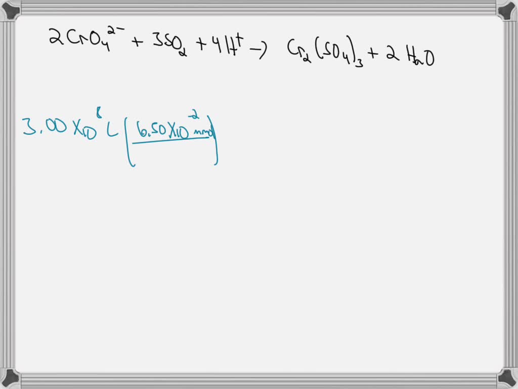 Toxic Cr(VI) can be precipitated from an aqueous solution by bubbling ...