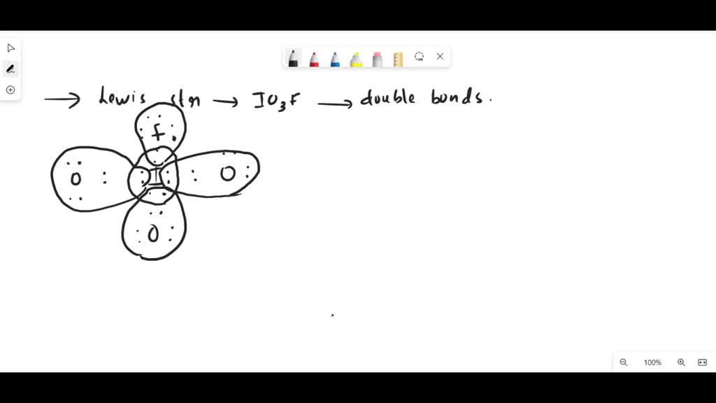 SOLVED: What is the Lewis structure for IO3F? No mistakes in typing ...