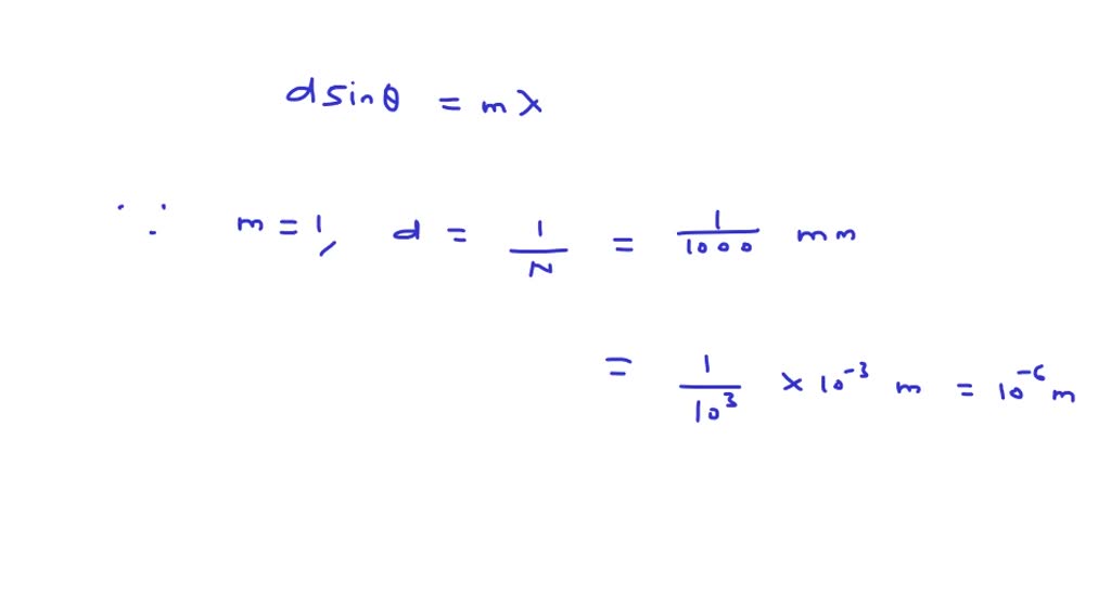 SOLVED: A diffraction grating diffracts light at 15 degree . What is ... SOLVED: A diffraction grating diffracts light at 15 degree . What is ...