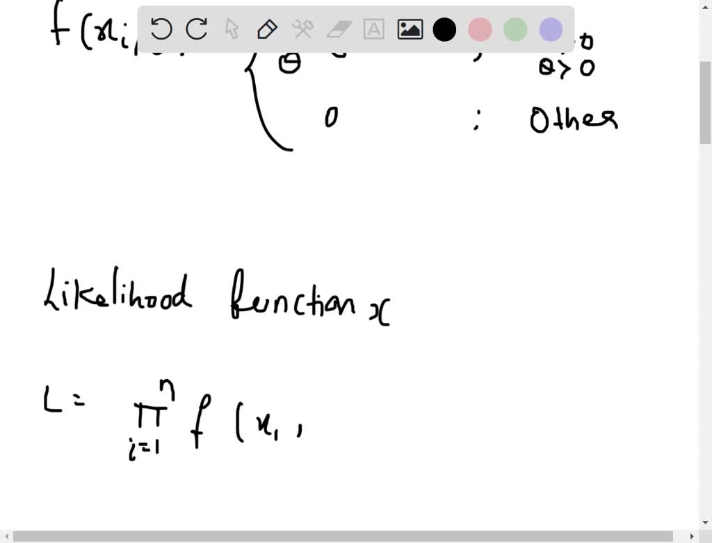 Solved Consider A Random Sample Of Size N From A Two Parameter