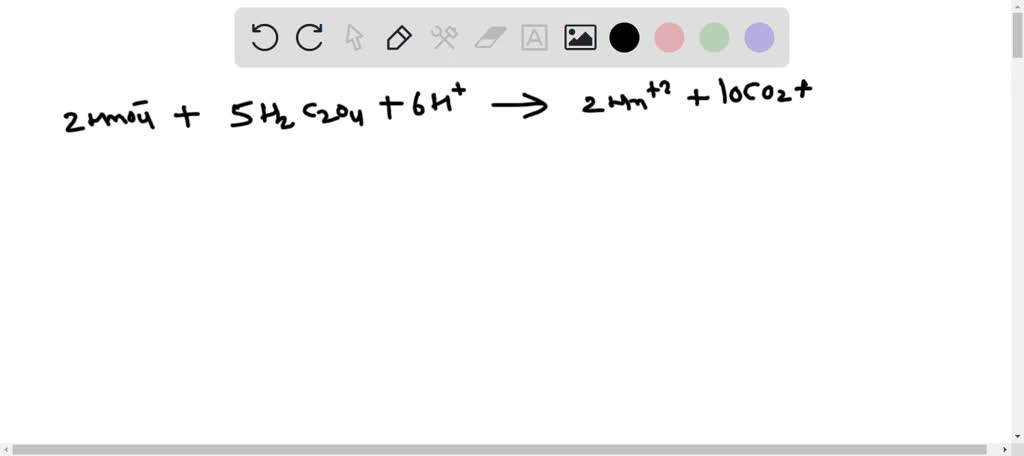 SOLVED: Order of reaction with respect to H2C2O4: Order of reaction ...