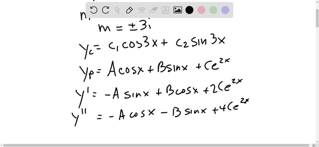 Solved Use The Method Of Undetermined Coefficients To Solve The Given Non Homogeneous System 𝐗