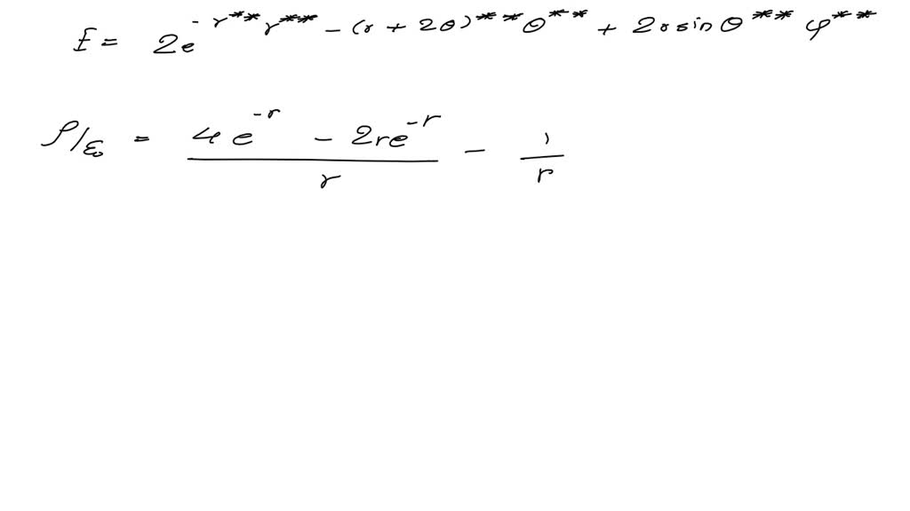 SOLVED: HA 4.2 The divergence and curl in spherical coordinates [20 ...