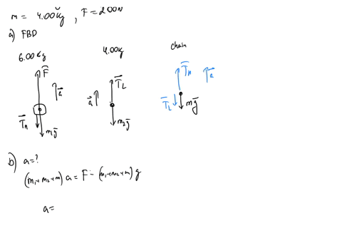 2 the two blocks in the figure are connected by heavy uniform rope with ...