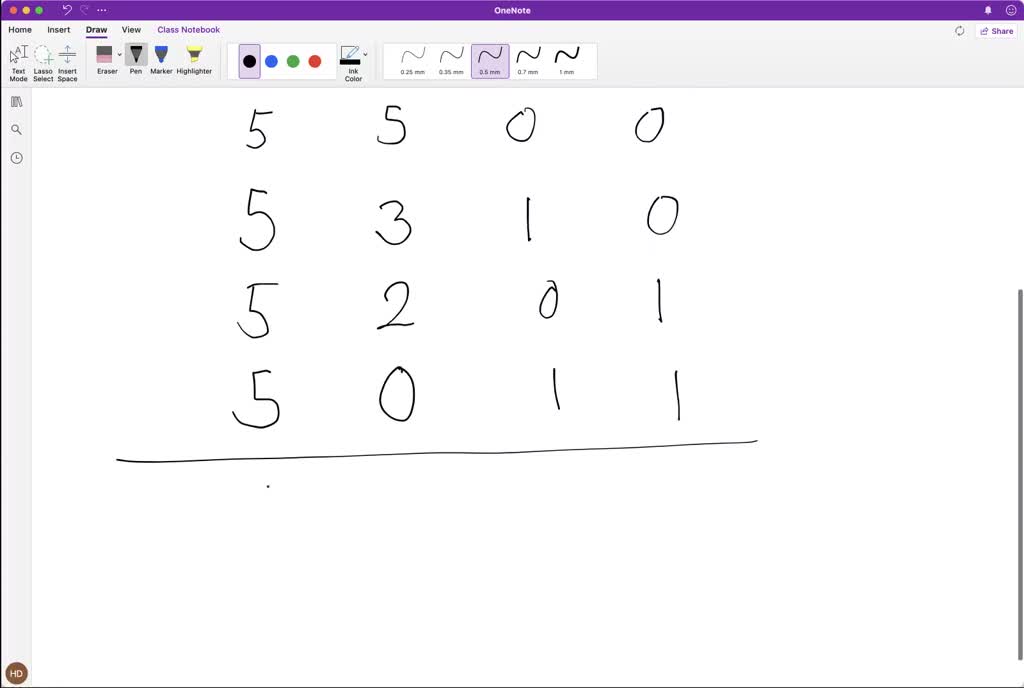 SOLVED: Consider a system that consists of 5 molecules, with a total ...