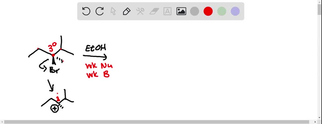 SOLVED: Draw the major product formed when the structure shown below ...