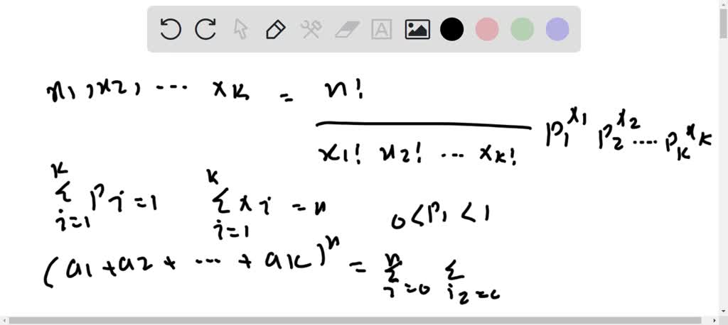 Solved For Multinomial Random Vector Xixz X With Parameters And 3043