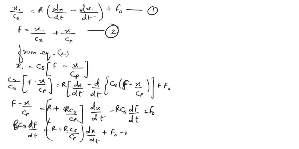 SOLVED: The second example that we will consider is the linearized ...